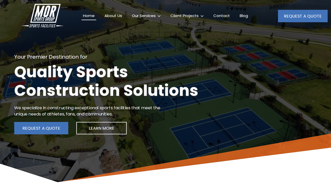 Mor-Sports Group: Elite Sports Facility Builders